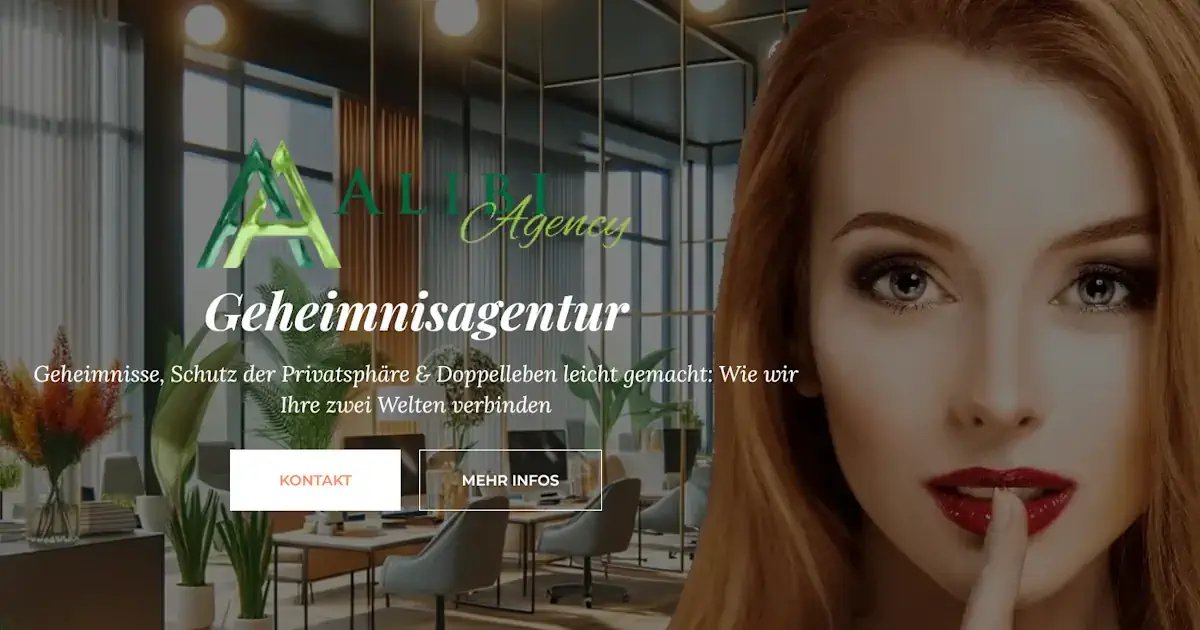 Geheimnisagentur – Diskrete Alibiagentur für heikle Fälle